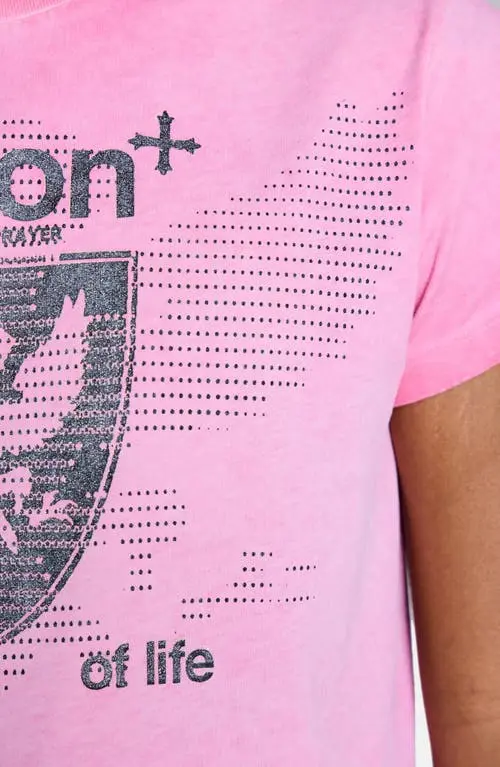 JADED LONDON Washed Vision Graphic T-shirt
