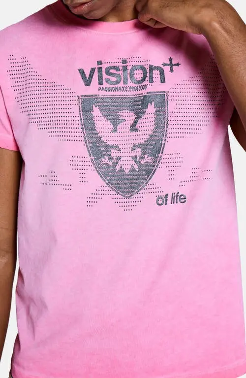 JADED LONDON Washed Vision Graphic T-shirt