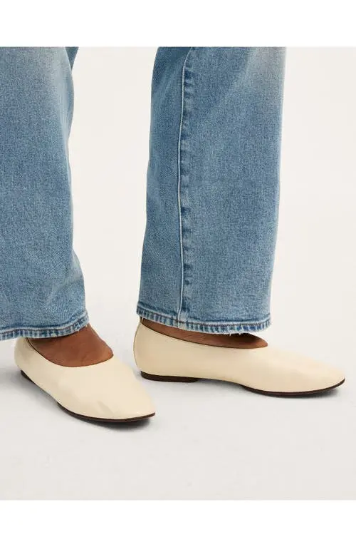 Madewell Freja Two Piece Ballet Flat - Cloud Lining