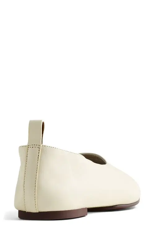 Madewell Freja Two Piece Ballet Flat - Cloud Lining