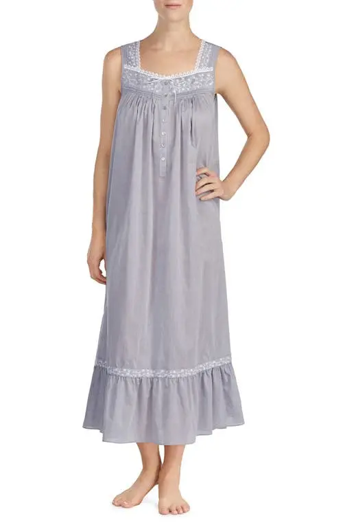Eileen West Chambray Nightgown