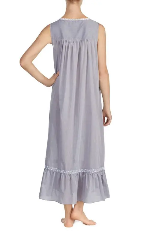 Eileen West Chambray Nightgown