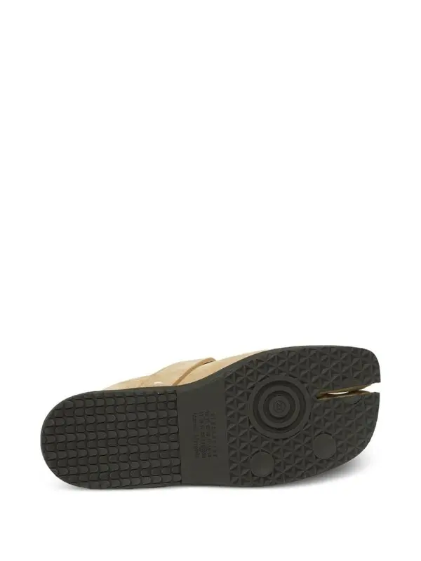 MAISON MARGIELA Suede Leather Tabi Slippers - Multicolor