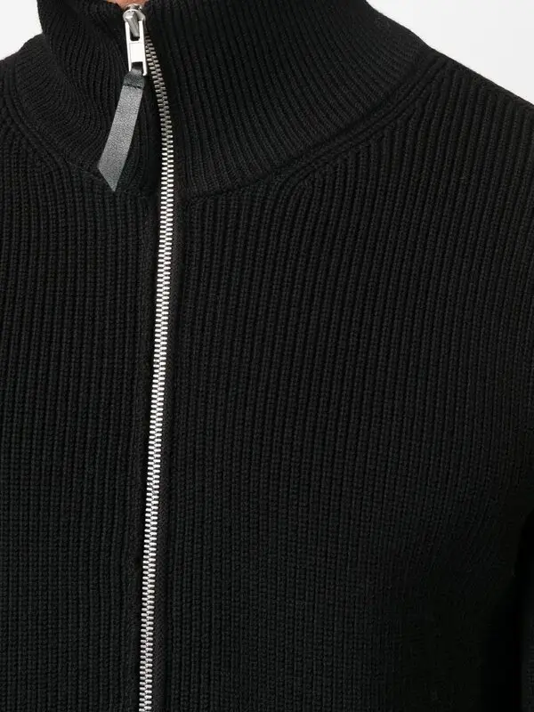 MAISON MARGIELA Wool Zipped Cardigan
