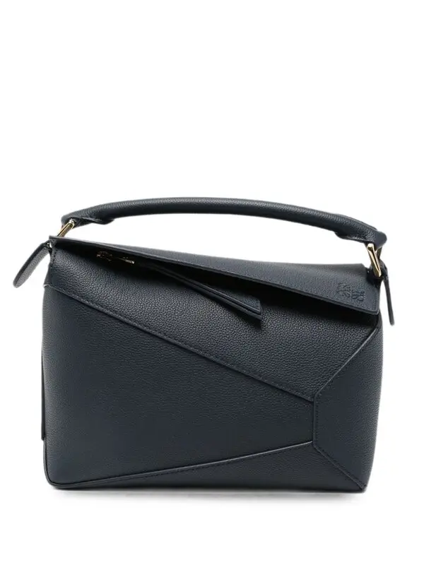 Loewe Puzzle Edge Small Leather Handbag - Multicolor