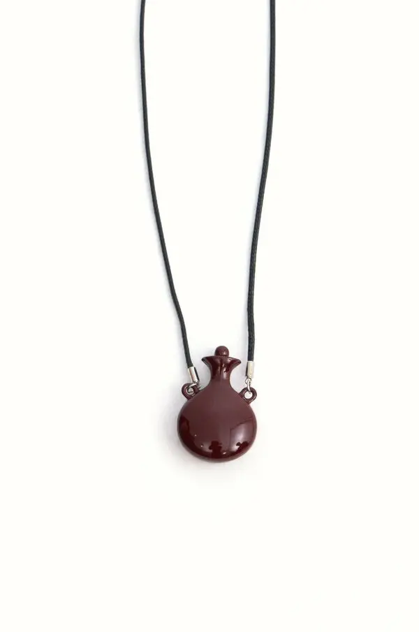 FRONT ROW SHOP Flask-shaped Pendant Necklace