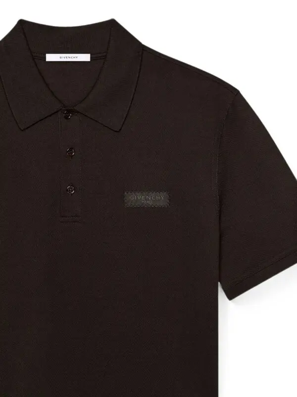 Givenchy Logo Cotton Polo Shirt