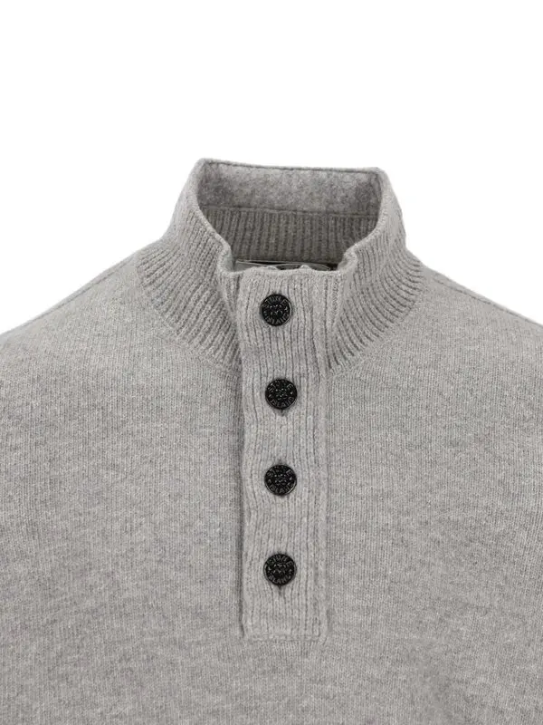 Stone Island Wool Turtle-neck Sweater