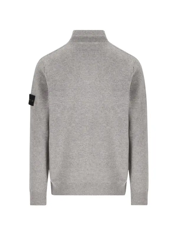 Stone Island Wool Turtle-neck Sweater