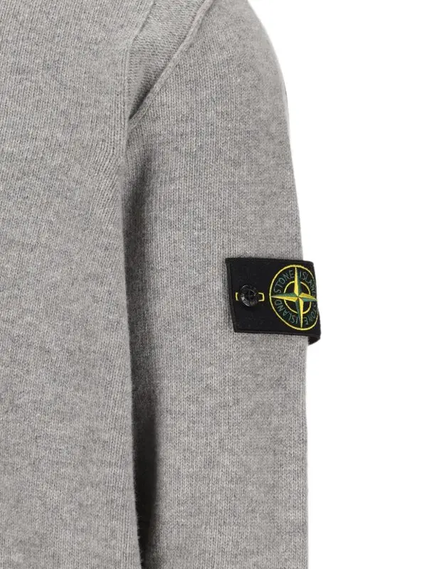Stone Island Wool Turtle-neck Sweater - Multicolor