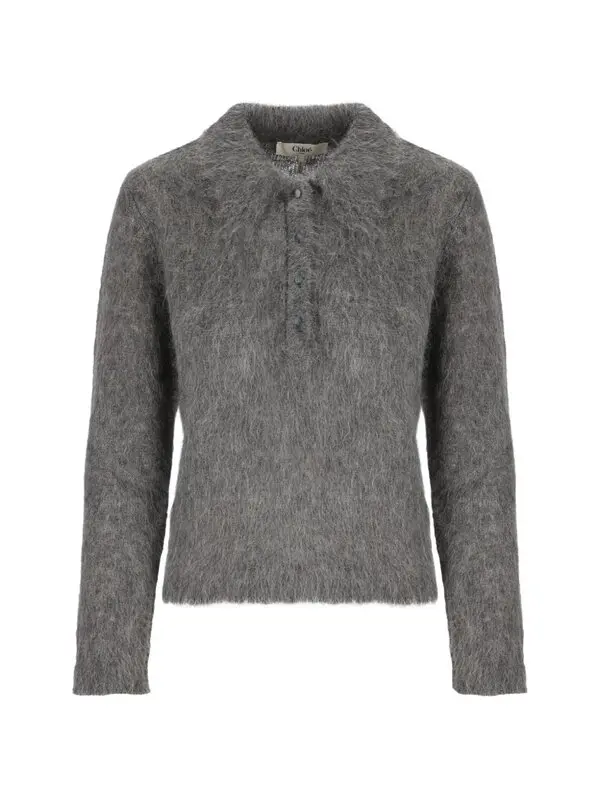 Chloé Wool Polo Shirt