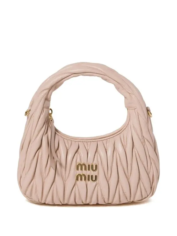 Miu Miu Wander Small Leather Hobo Bag - Multicolor