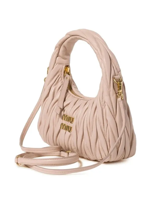 Miu Miu Wander Small Leather Hobo Bag - Multicolor