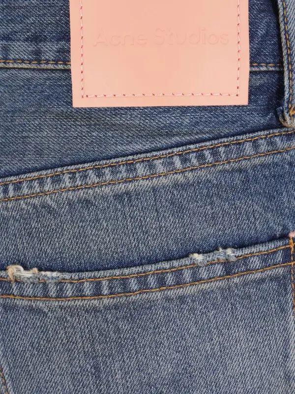 Acne Studios Slim Fit Distressed Denim Jeans
