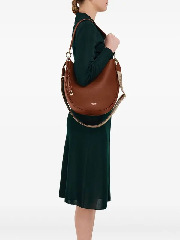 FERRAGAMO Leather Medium Hobo Bag