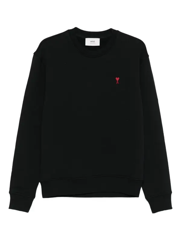 AMI Paris De Coeur Crewneck Sweatshirt - Multicolor