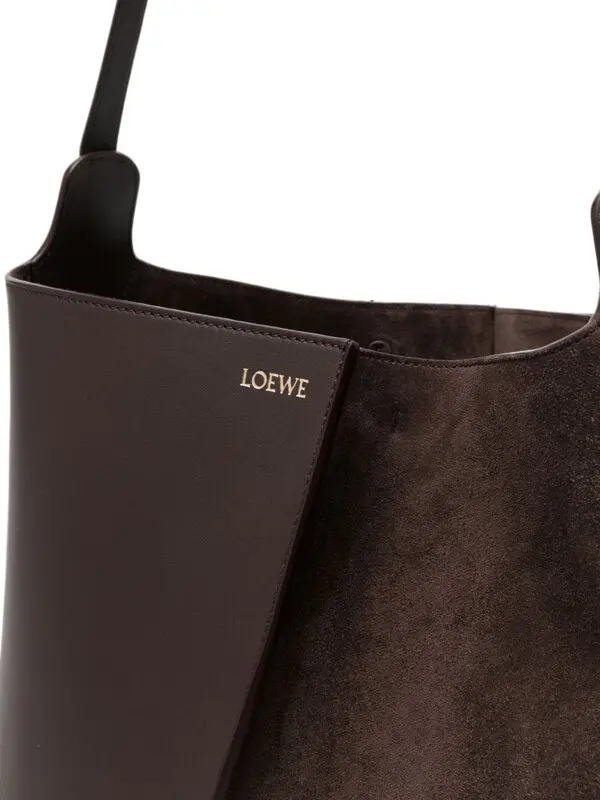Loewe Bilbao Medium Leather Bucket Bag