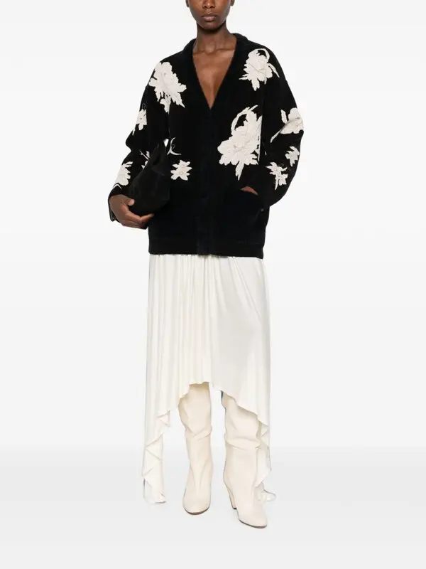 FORTE_FORTE Jacquard Cardigan