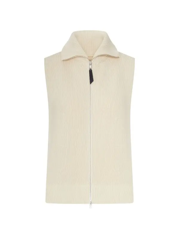 MAISON MARGIELA Wool Zipped Vest