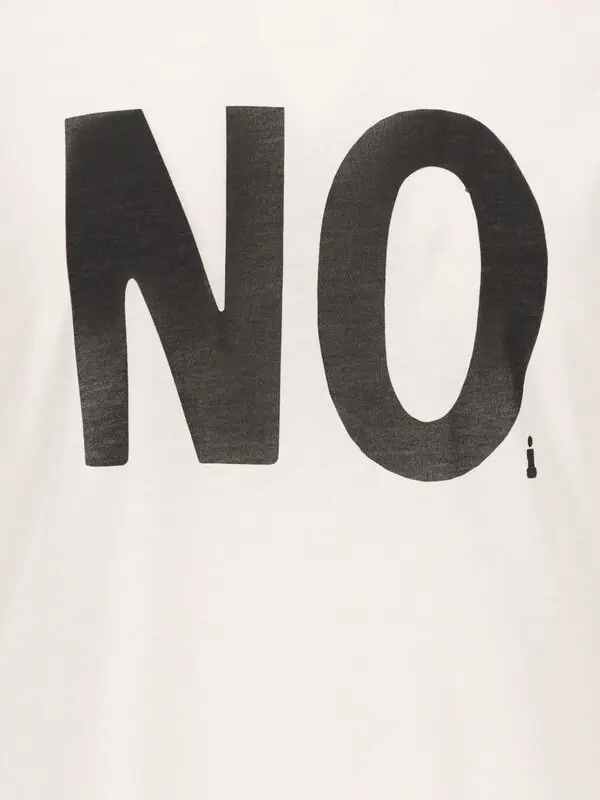Fendi No Print Cotton T-shirt