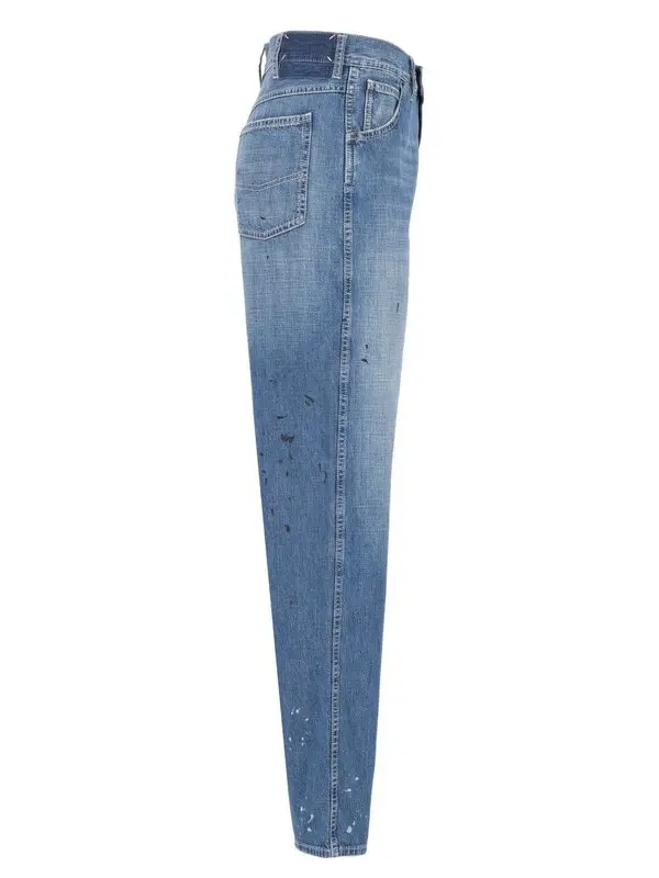 MAISON MARGIELA Treated Denim Jeans