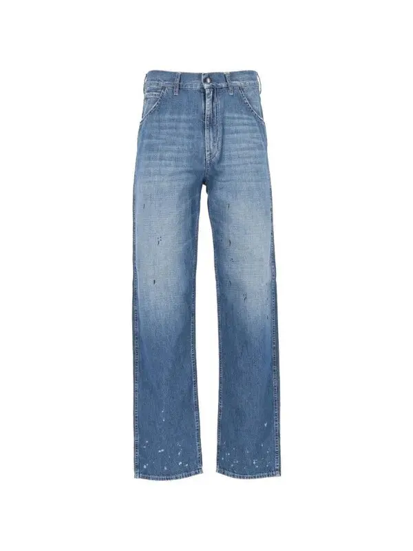 MAISON MARGIELA Treated Denim Jeans