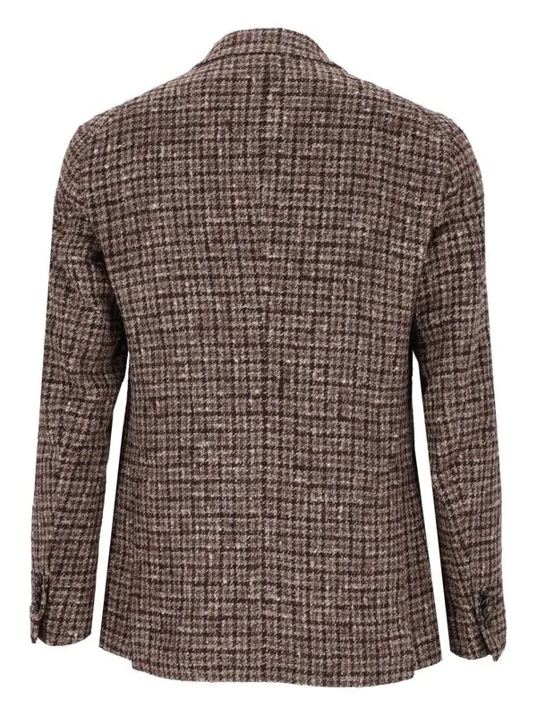 Tagliatore Montecarlo Alpaca Blend Blazer - Brown
