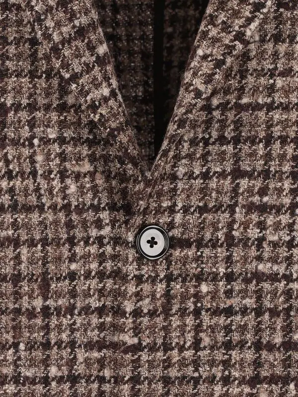 Tagliatore Montecarlo Alpaca Blend Blazer - Brown