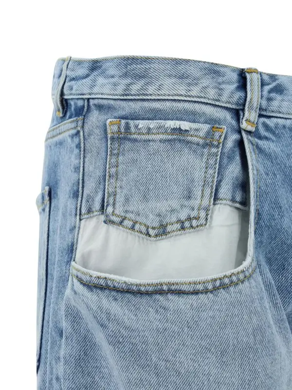 MAISON MARGIELA Cotton Denim Jeans - Multicolor
