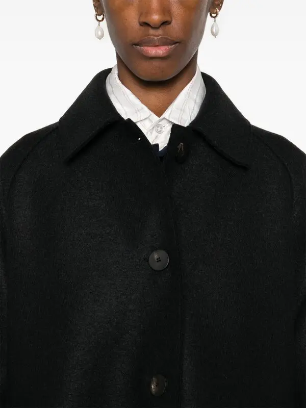Harris Wharf London Wool Long Coat