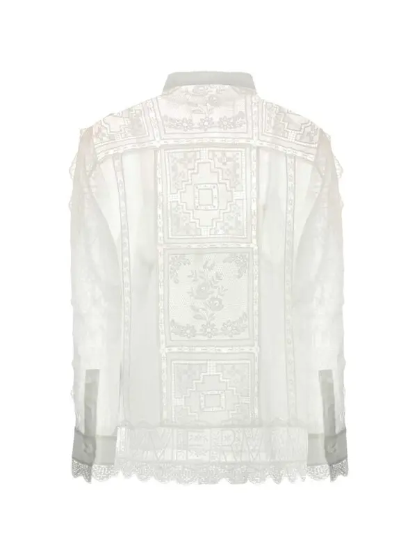 Zimmermann Aster Embroidered Blouse