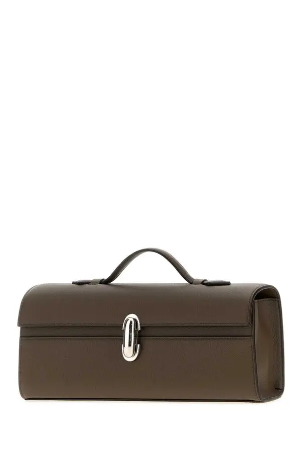 Savette Mud Leather Slim Symmetry Handbag