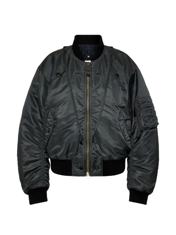 MAISON MARGIELA Nylon Bomber Jacket - Multicolor