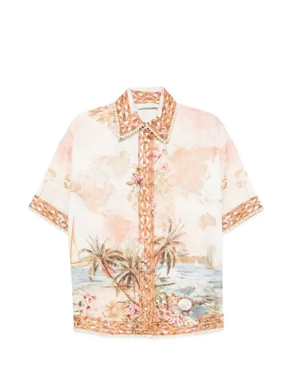 Zimmermann Mahon Linen Shirt
