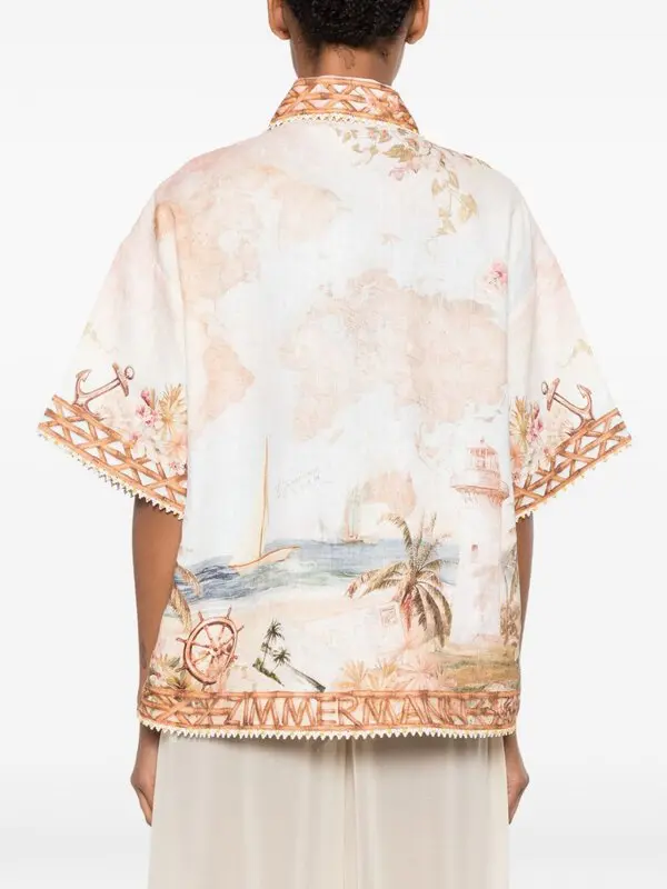 Zimmermann Mahon Linen Shirt