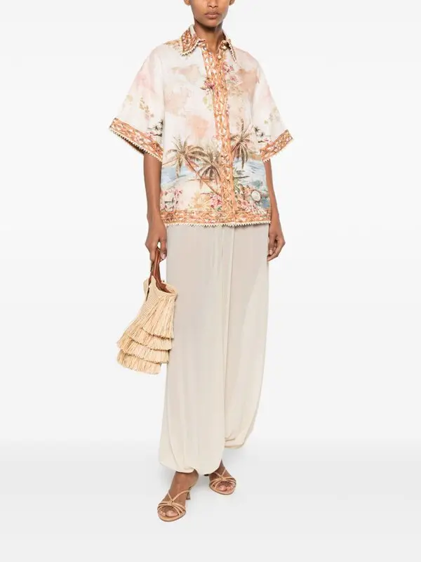 Zimmermann Mahon Linen Shirt