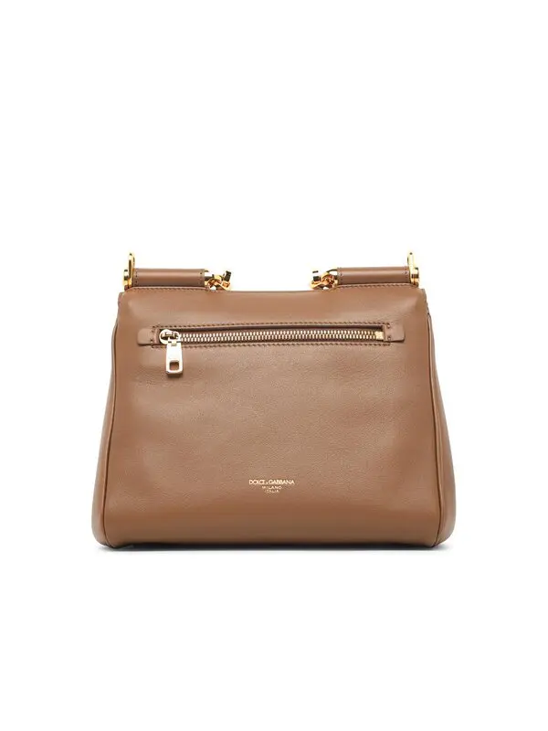 Dolce & Gabbana Small 'my Sicily' Leather Bag