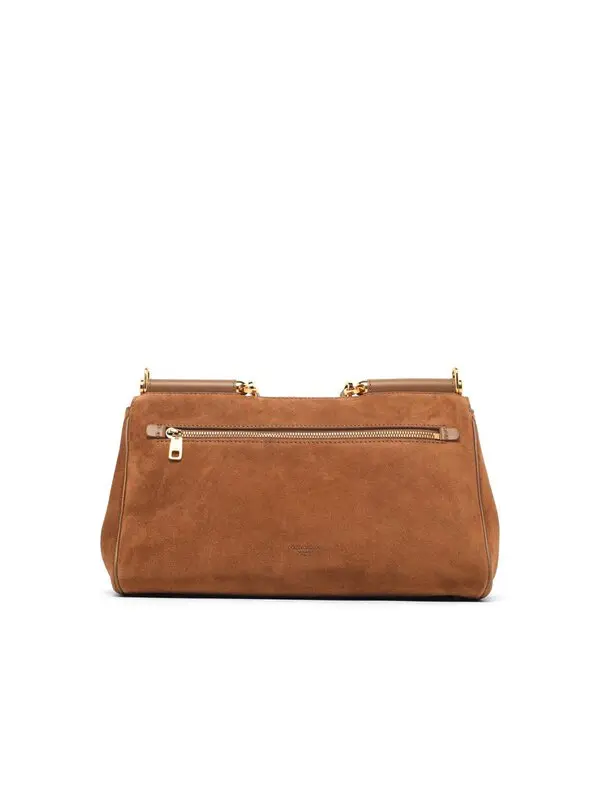 Dolce & Gabbana Medium 'my Sicily' Suede Bag