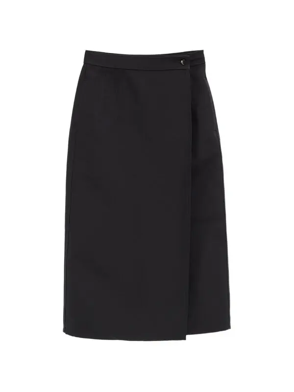Bottega Veneta Cotton Midi Skirt - Multicolor