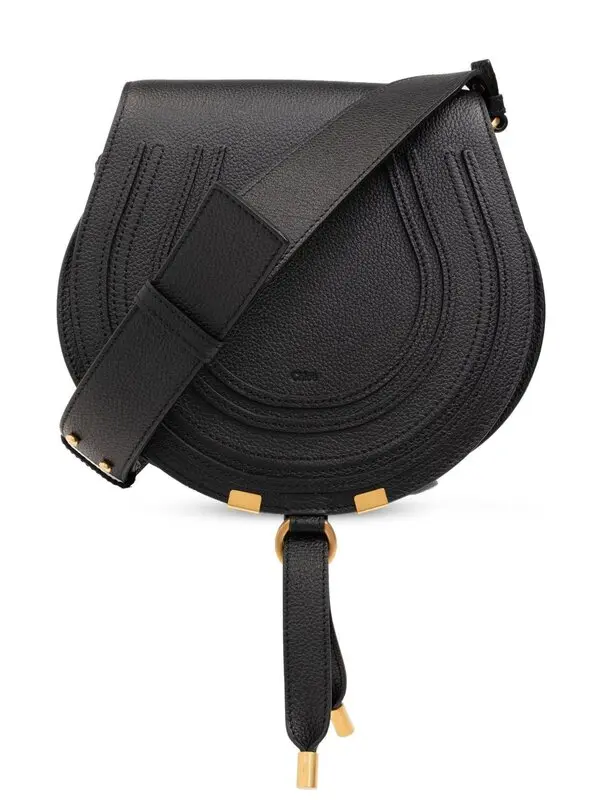 Chloé Marcie Leather Saddle Bag - Multicolor
