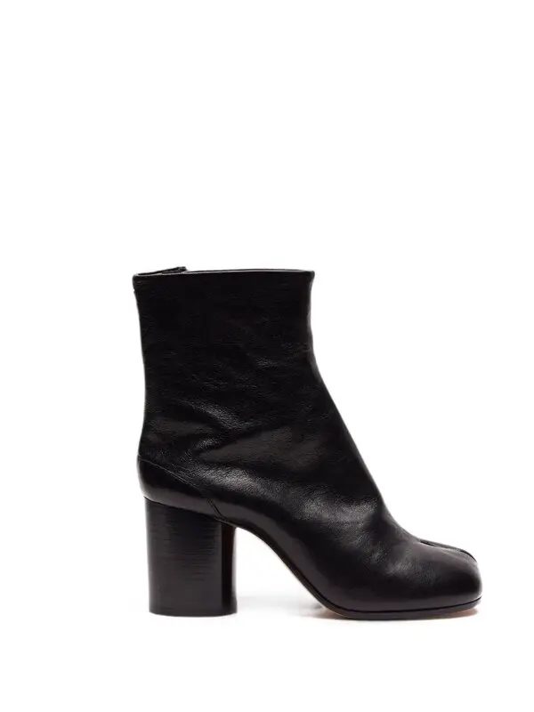 MAISON MARGIELA Tabi Leather Ankle Boots - Multicolor
