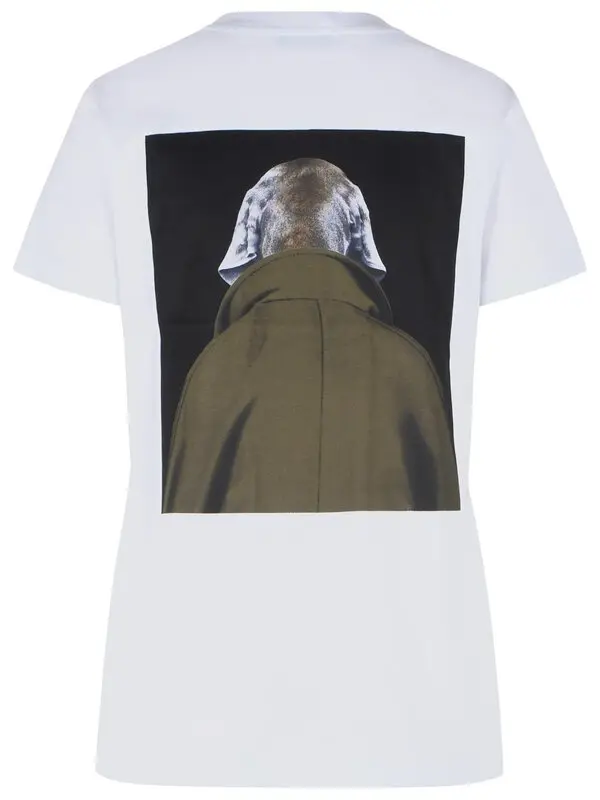 Max Mara Calca' White Cotton Sweater