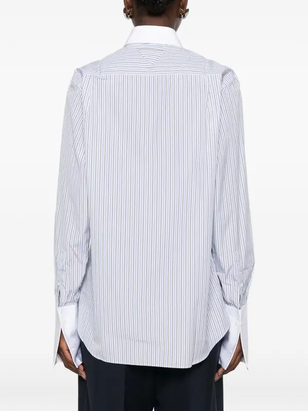 Prada Striped Cotton Shirt