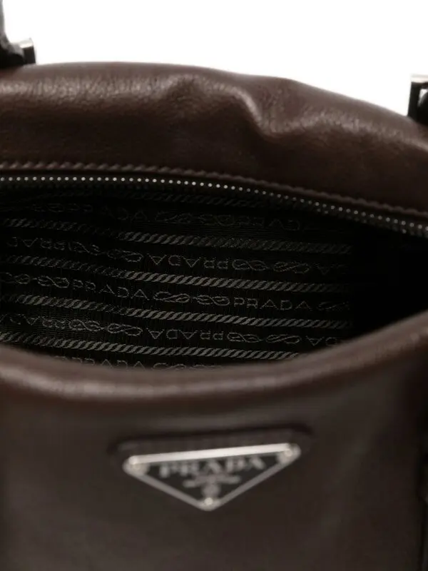 Prada Bonnie Medium Leather Tote - Multicolor