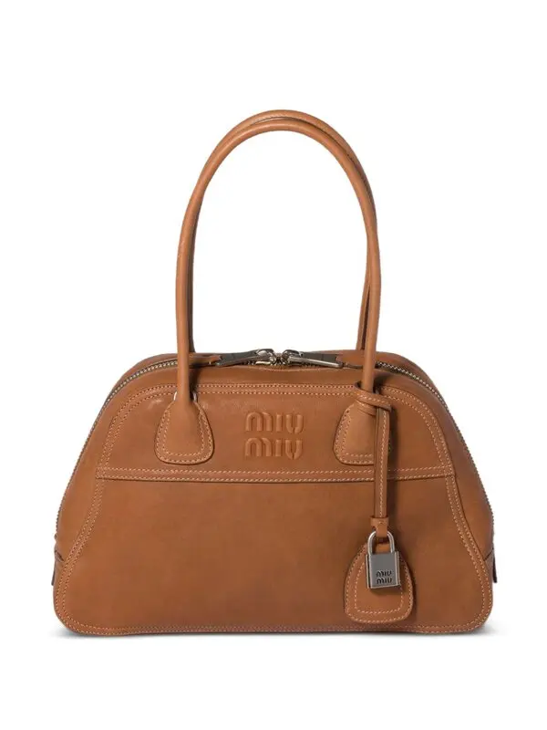 Miu Miu Vivant Regular Leather Handbag