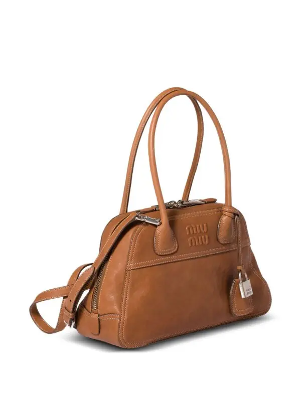 Miu Miu Vivant Regular Leather Handbag