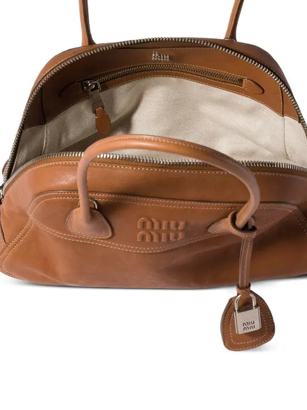 Miu Miu Vivant Leather Handbag - Multicolor