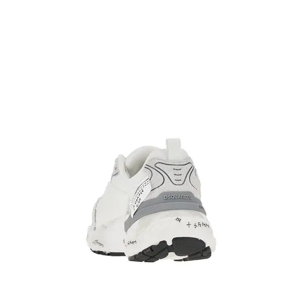 Dsquared2 Suede Leather And Mesh 'faster' Sneakers