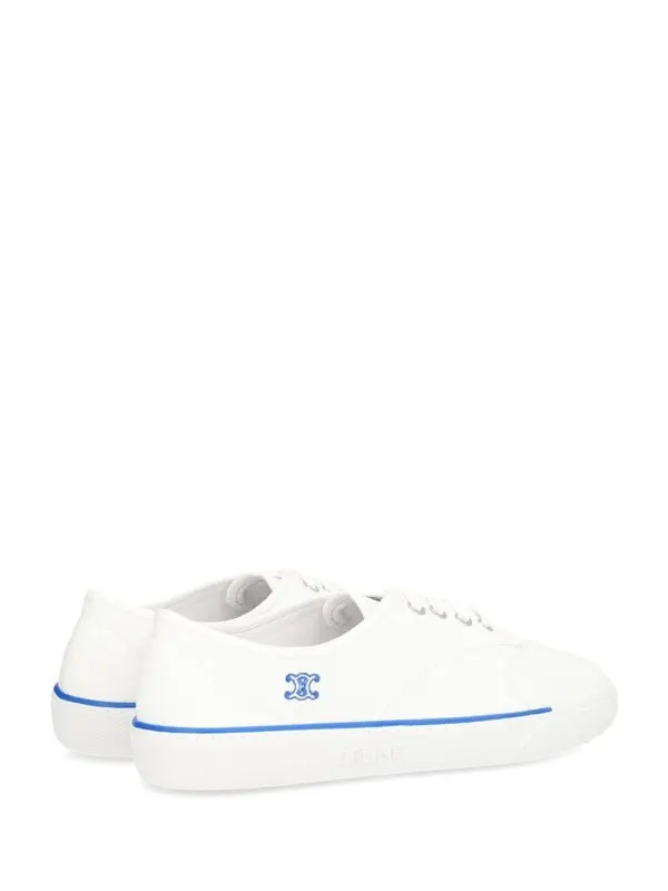 Celine Alan Sneaker In Canvas And Suede