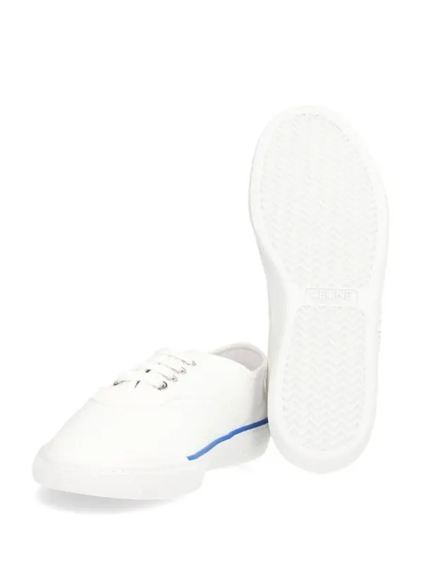 Celine Alan Sneaker In Canvas And Suede